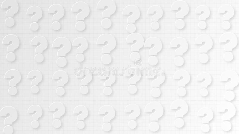 Question Marks Pattern Concept Background Stock Video - Video of ...