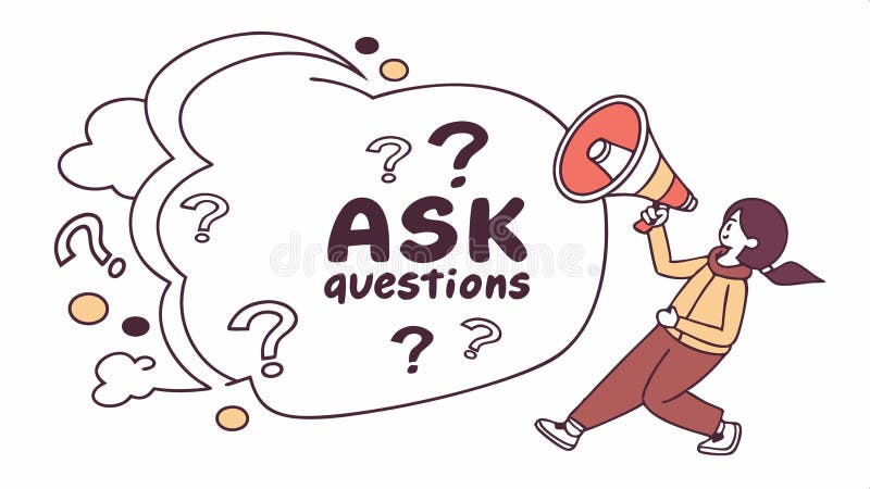 Question Marks People Asking, Audience Questions Vector Design ...