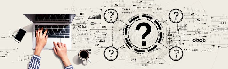 332 Laptop Question Mark Screen Stock Photos - Free & Royalty-Free ...