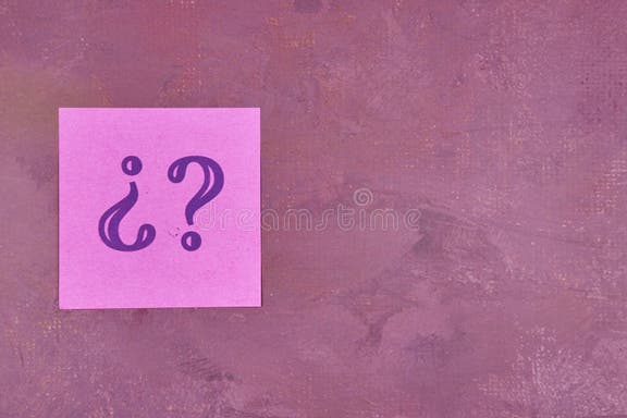 Question Marks on Post-it Notes, Concept of Uncertainty Stock Photo ...