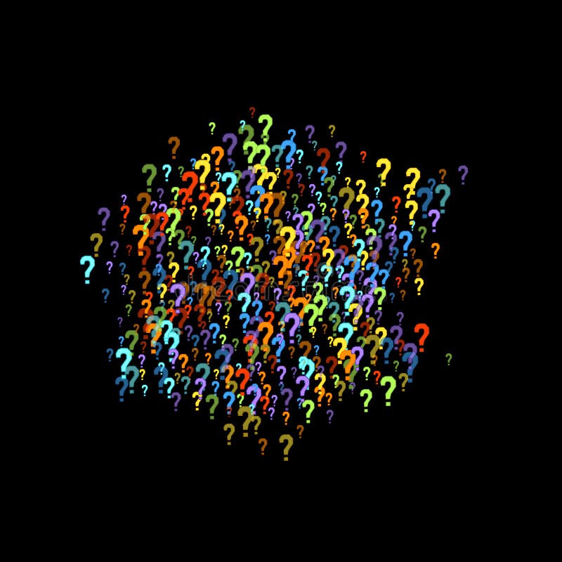 Question Marks Quiz, Doubt Poll Query Public Poll Stock Vector ...