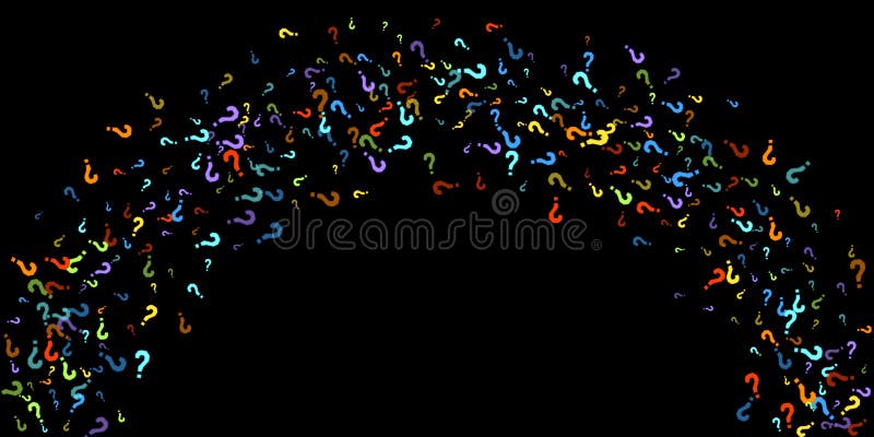 Question Marks Quiz, Doubt Poll Query Public Poll. Stock Vector ...