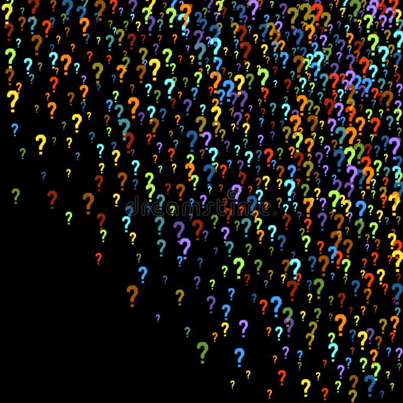 Question Marks Quiz, Doubt Poll Query Public Poll Stock Vector ...