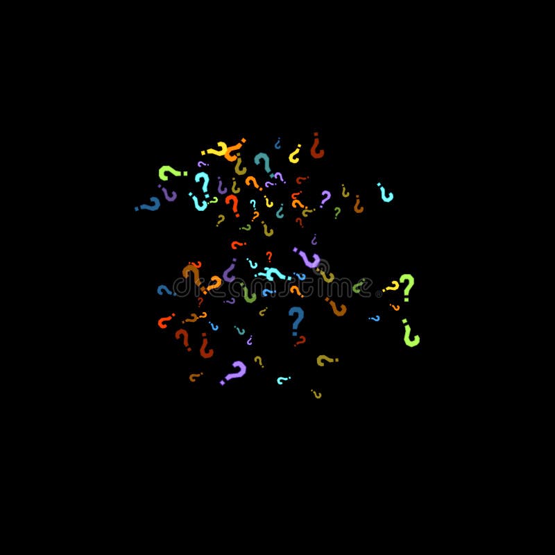 Question Marks Quiz, Doubt Poll Query Public Poll Stock Vector ...