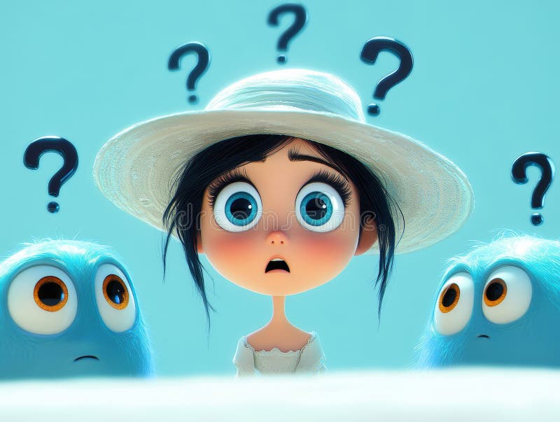 Question marks stock illustration. Illustration of cartoon - 365196042