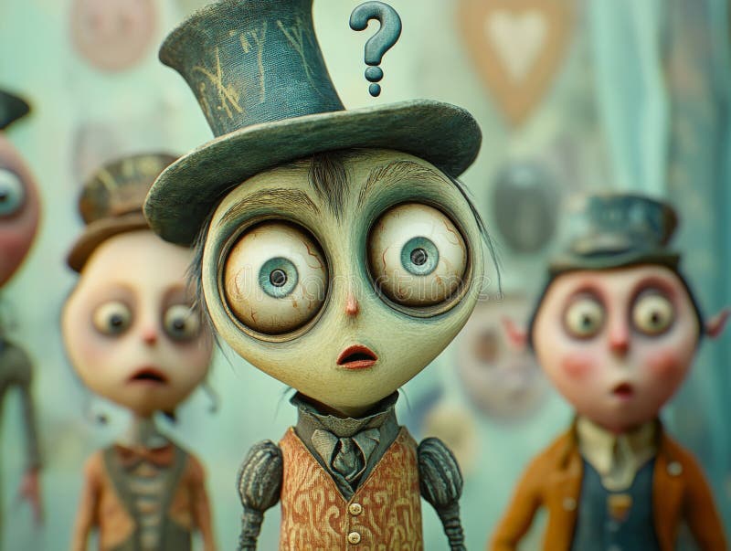 Question marks stock illustration. Illustration of character - 365196150