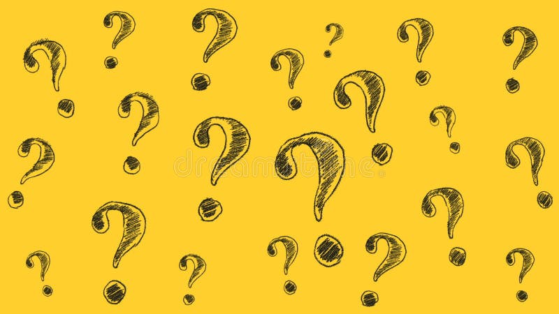 Question Marks. Animated Illustration Stock Video - Video of search ...
