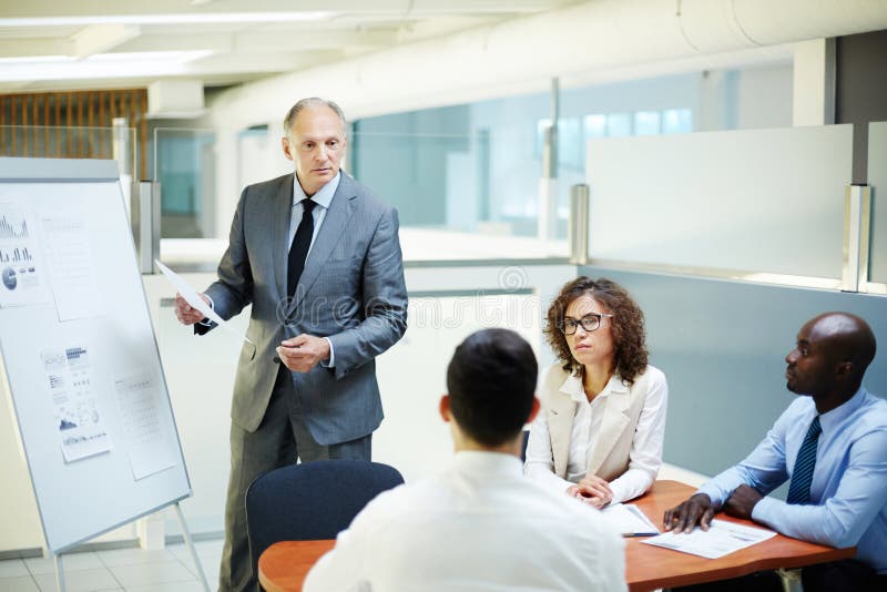 Question after Presentation Stock Image - Image of people, learning ...