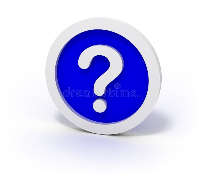 Question Sign stock illustration. Illustration of difficult - 12694583