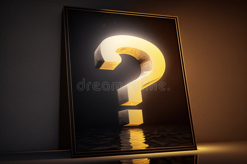 Question sign stock illustration. Illustration of mark - 306153682
