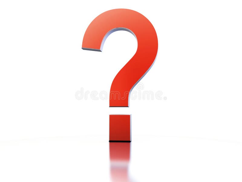 Question sign stock illustration. Illustration of concept - 3799859