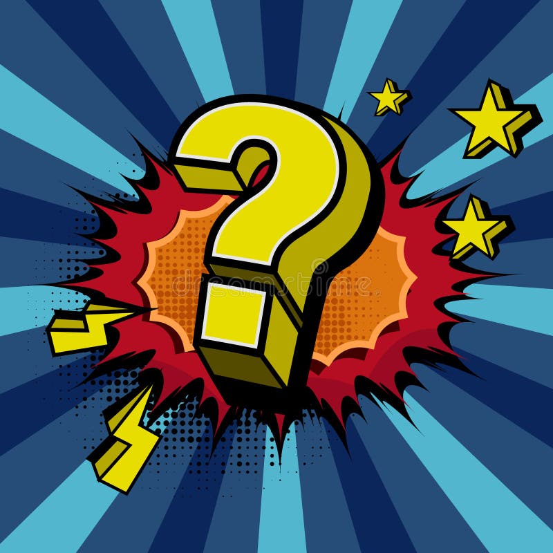 Questions Comic Stock Illustrations – 323 Questions Comic Stock ...