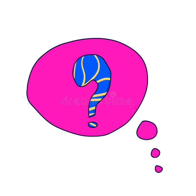 Question Sign Set. Vector Ask Mark Isolated Stock Vector - Illustration ...