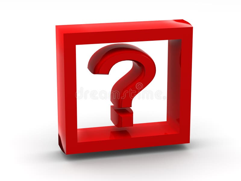 Question. Symbol. stock illustration. Illustration of data - 3025026