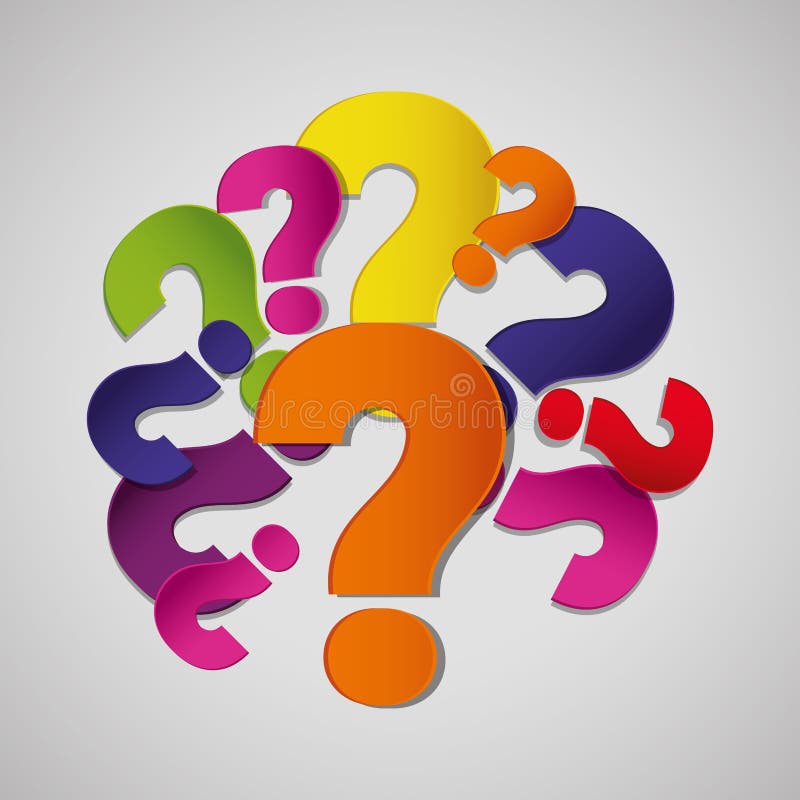 Question Symbol Design Stock Vector - Image: 61985491