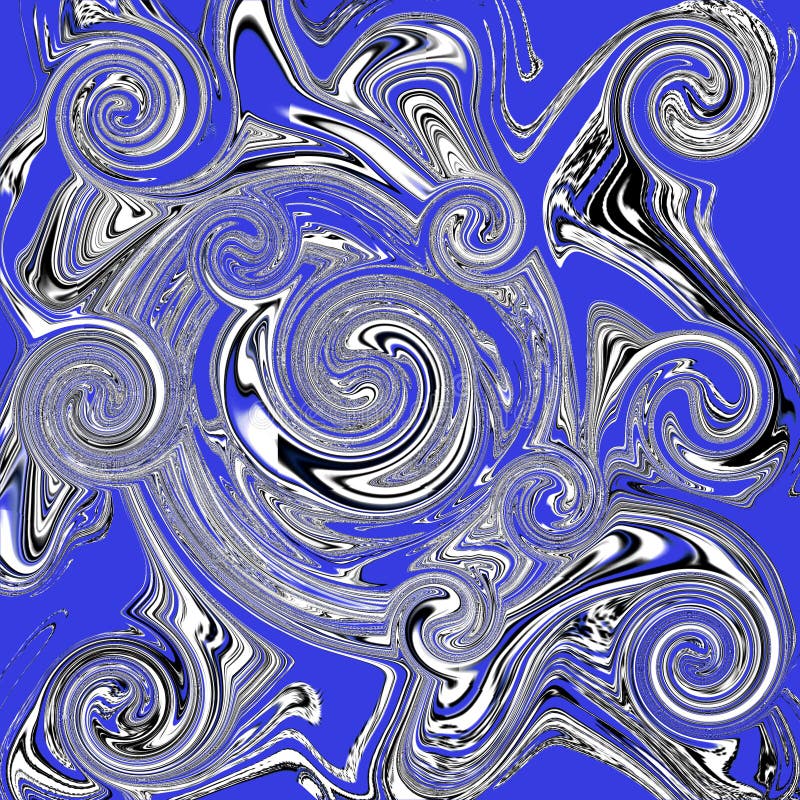 No Straight Lines, All Curves Stock Illustration - Illustration of ...