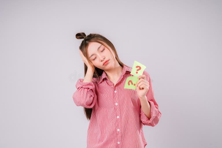 Question Thinking Solution Idea Problem Expression Answer Confusion ...