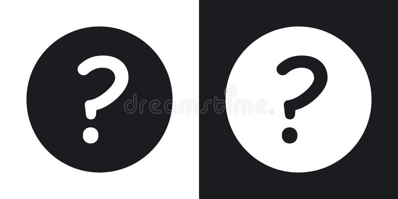 Question vecor icon set stock vector. Illustration of icon - 340661862