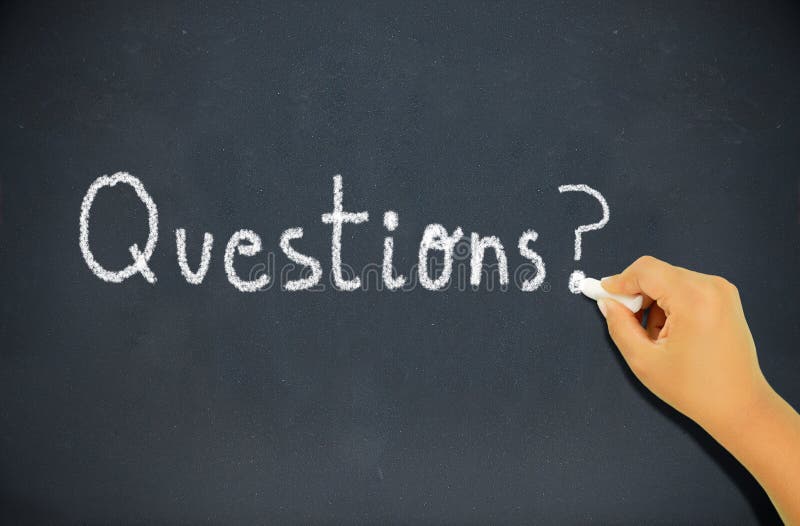 Question written stock image. Image of advert, learning - 88122111