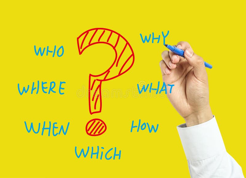 Questiona o conceito foto de stock. Imagem de planeamento - 52723708