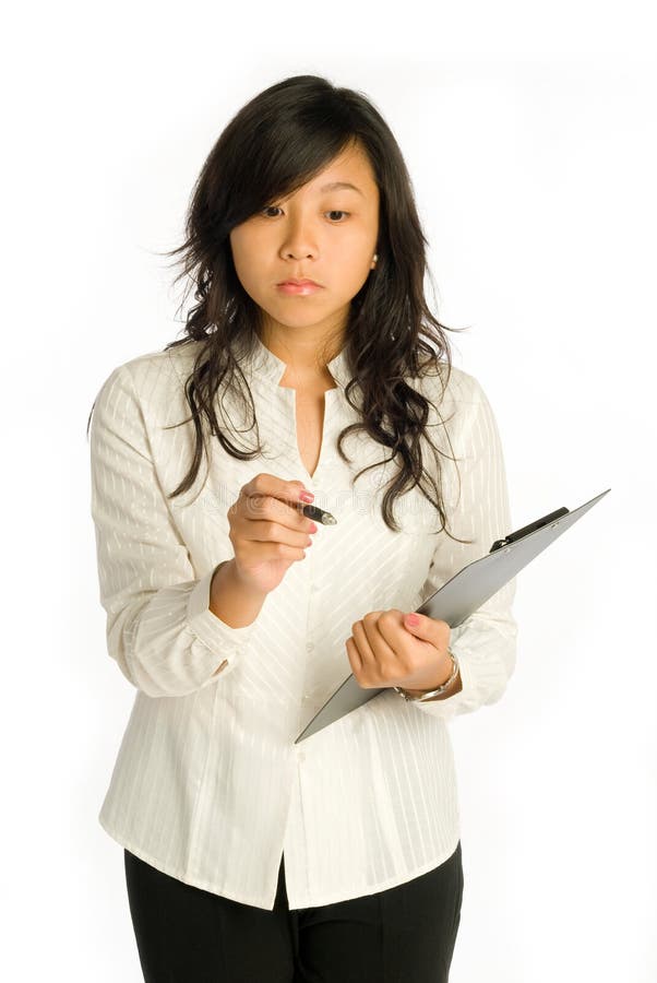 Questioning stock image. Image of deep, asian, head, face - 6772997