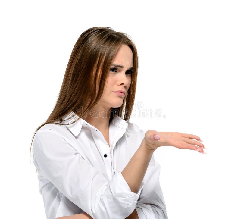 A Man with an Expression of Questioning Stock Photo - Image of ...