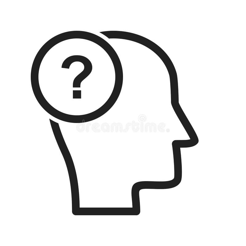 Questioning Skills stock vector. Illustration of concept - 95946997