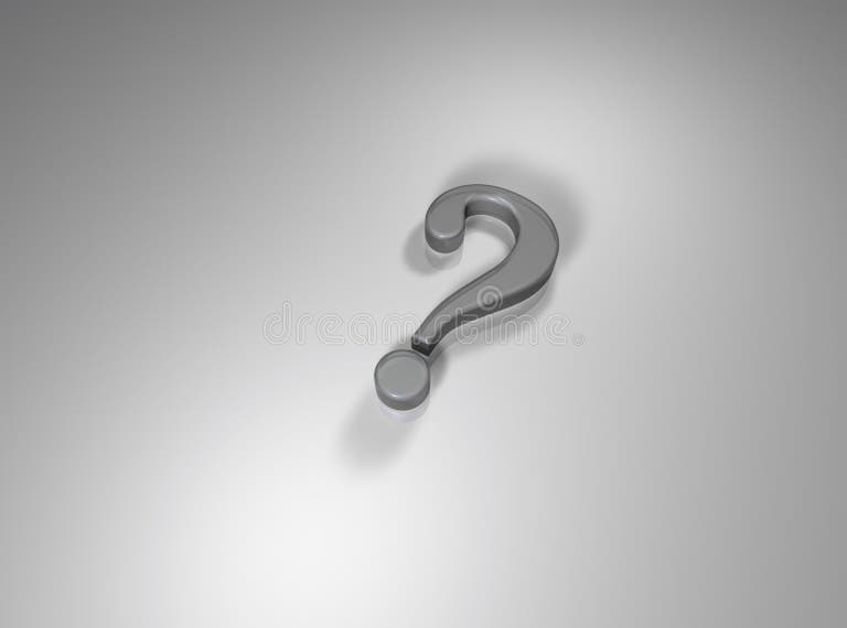 Questionmark III stock illustration. Illustration of asking - 1448992