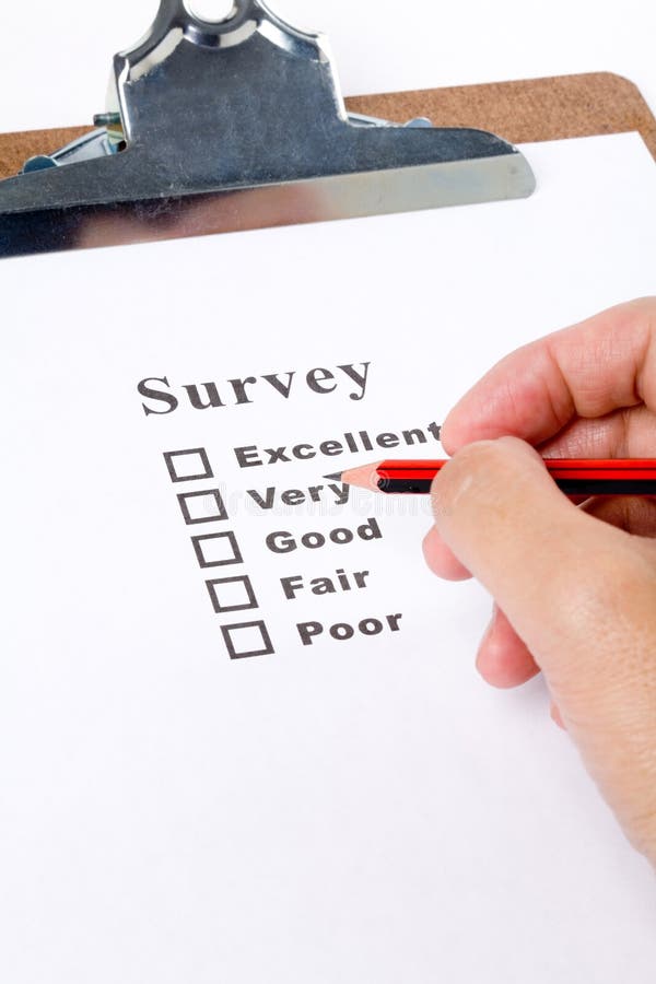 Questionnaire and pencil stock image. Image of pencil - 3074093