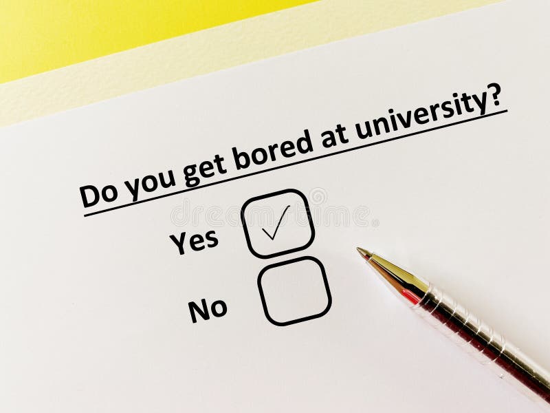 Questionnaire about Academic Performance Stock Photo - Image of aware ...