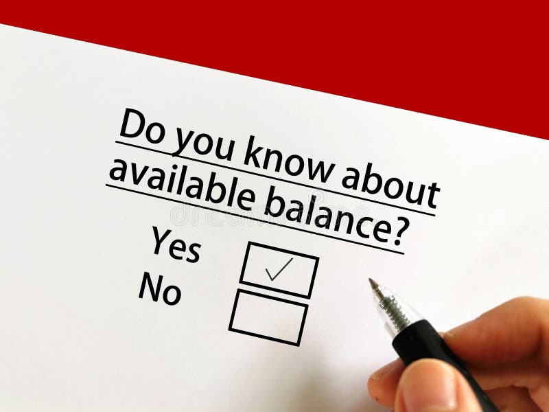 Questionnaire about Account Stock Photo - Image of awareness, choices ...