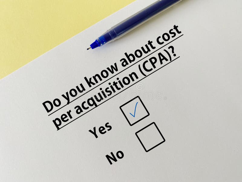 Questionnaire about Advertisement Stock Image - Image of earnings ...