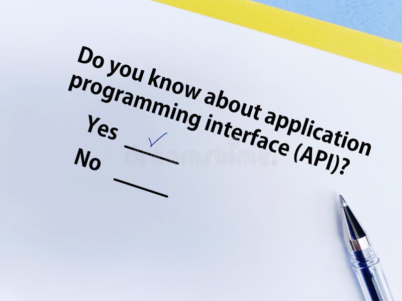 Questionnaire about Artificial Intelligence Stock Illustration ...