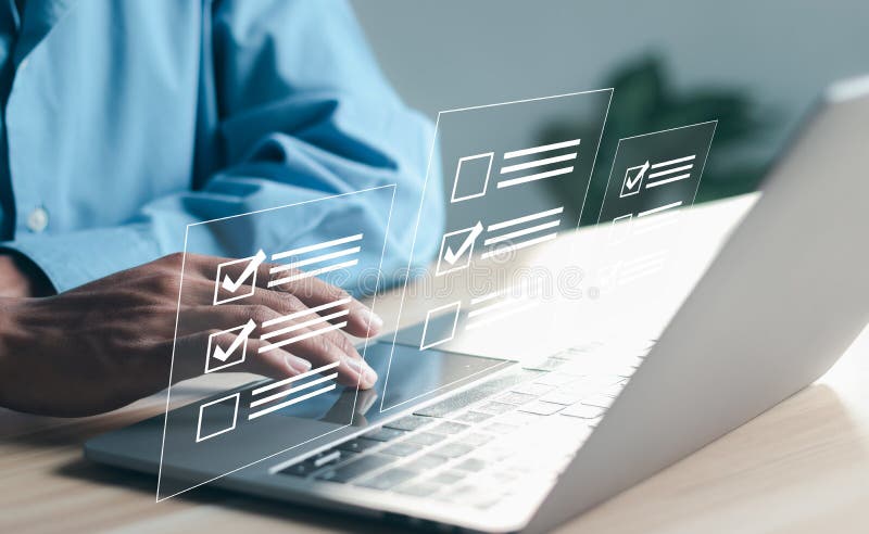 Questionnaire with Checkboxes Stock Image - Image of criticism, events ... Questionnaire with Checkboxes Stock Image - Image of criticism, events ...
