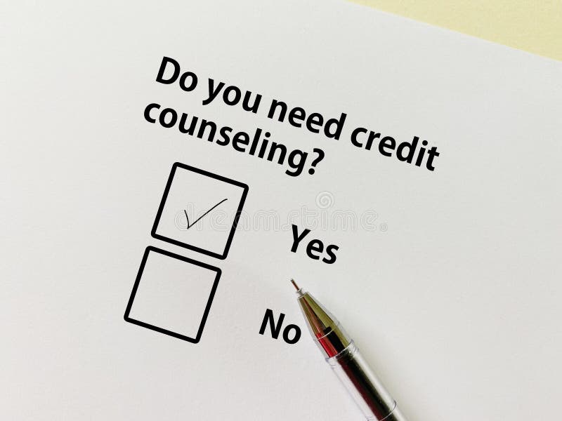 Questionnaire about Counseling and Therapy Stock Photo - Image of ...