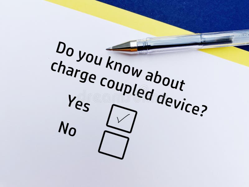 Questionnaire about Electronics Stock Photo - Image of learn ...