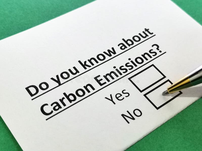 Questionnaire about Environment Stock Photo - Image of environmental ...