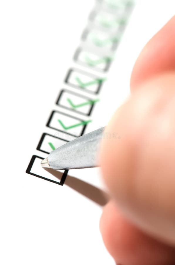 Questionnaire stock photo. Image of success, check, form - 46876542