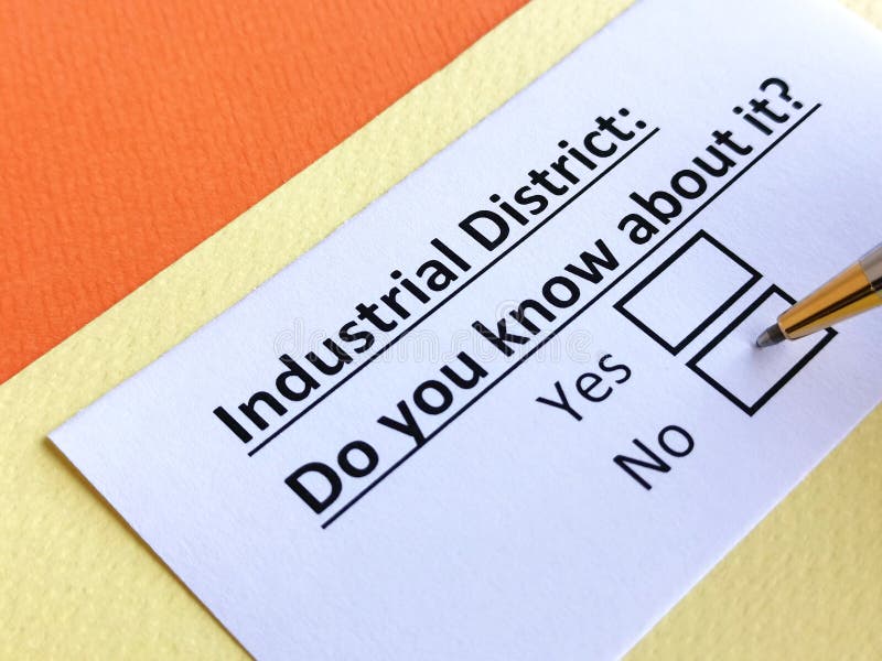 Questionnaire about Industry Stock Photo - Image of education, anwer ...