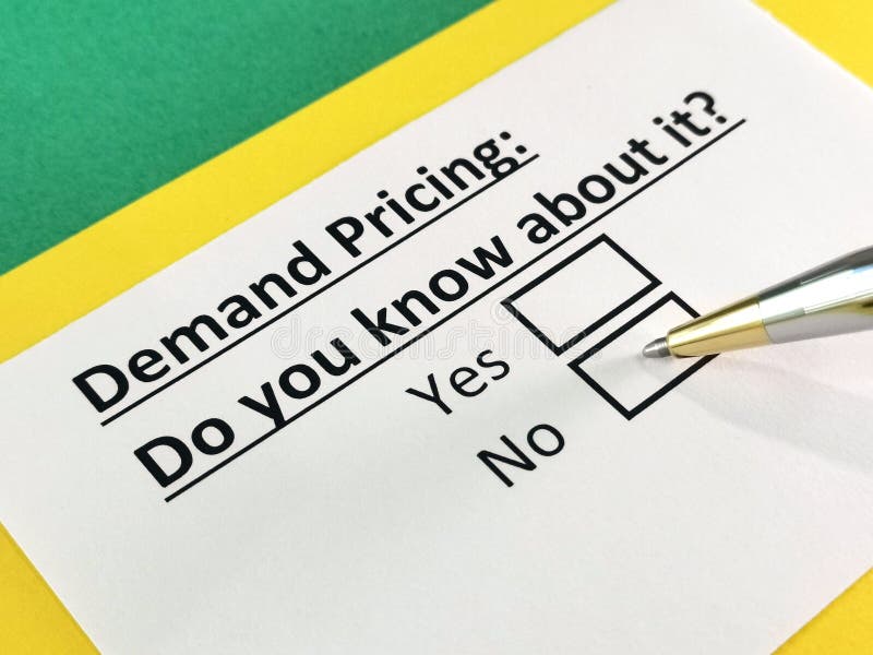 Questionnaire about Marketing Stock Photo - Image of pricing, answer ...