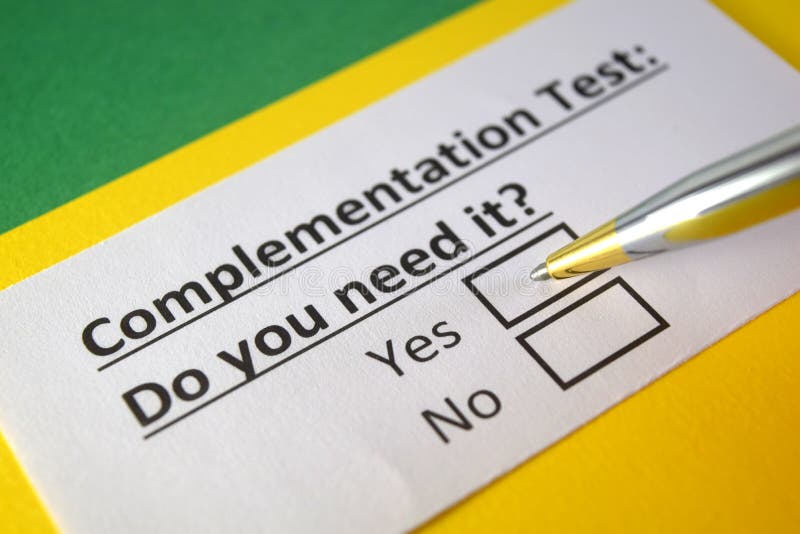 Complementation Test Stock Illustrations – 2 Complementation Test Stock ...