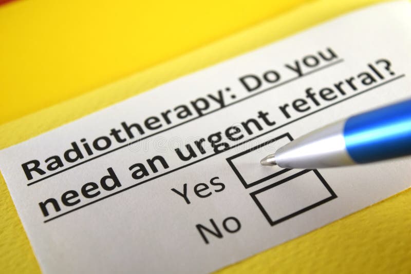 Questionnaire. stock photo. Image of radiotherapy, refer - 185150006