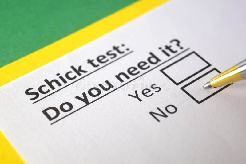 Schick Test Stock Photos - Free & Royalty-Free Stock Photos from Dreamstime