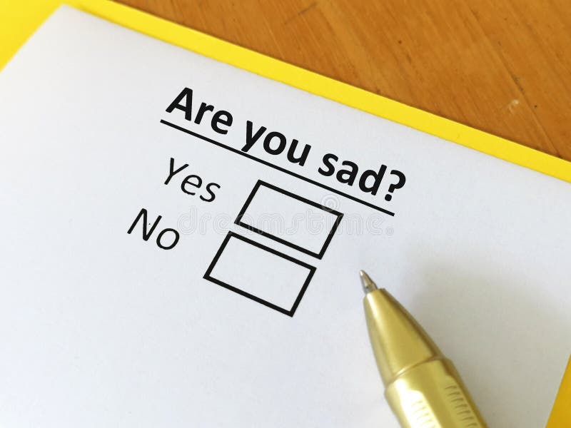 Questionnaire stock photo. Image of choose, sadness - 198613216