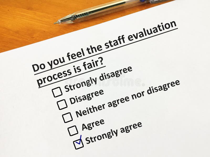 Questionnaire stock photo. Image of aware, employer - 205167938