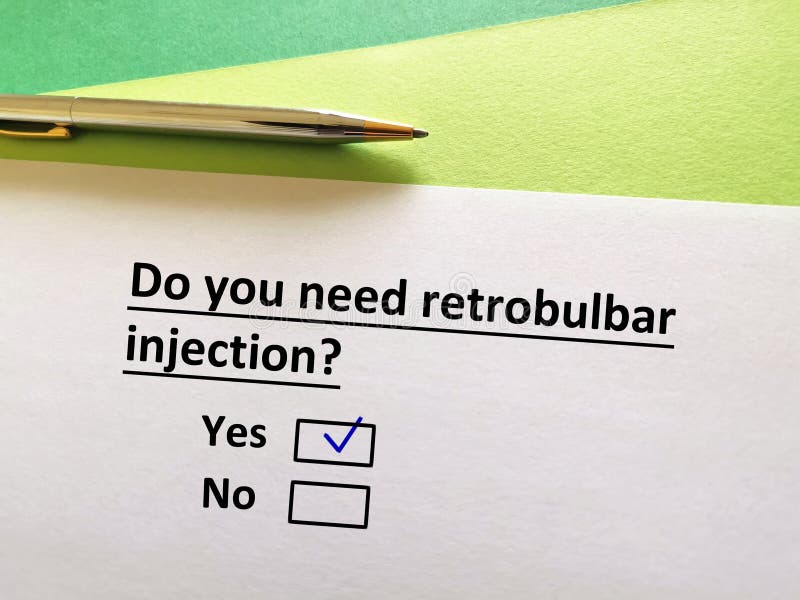 Retrobulbar Injection Stock Photos - Free & Royalty-Free Stock Photos ...