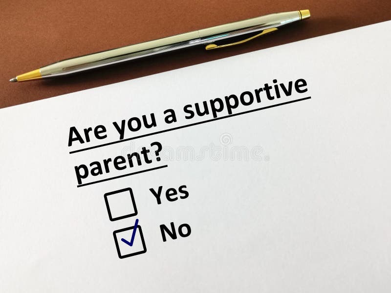 Questionnaire about Parenting Stock Photo - Image of style, awareness ...