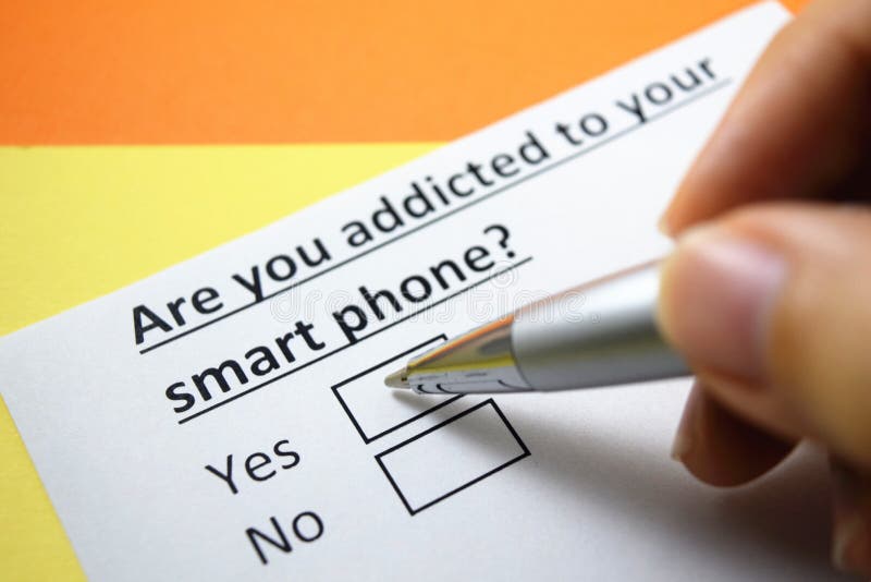 Questionnaire stock photo. Image of phone, investigate - 209725380