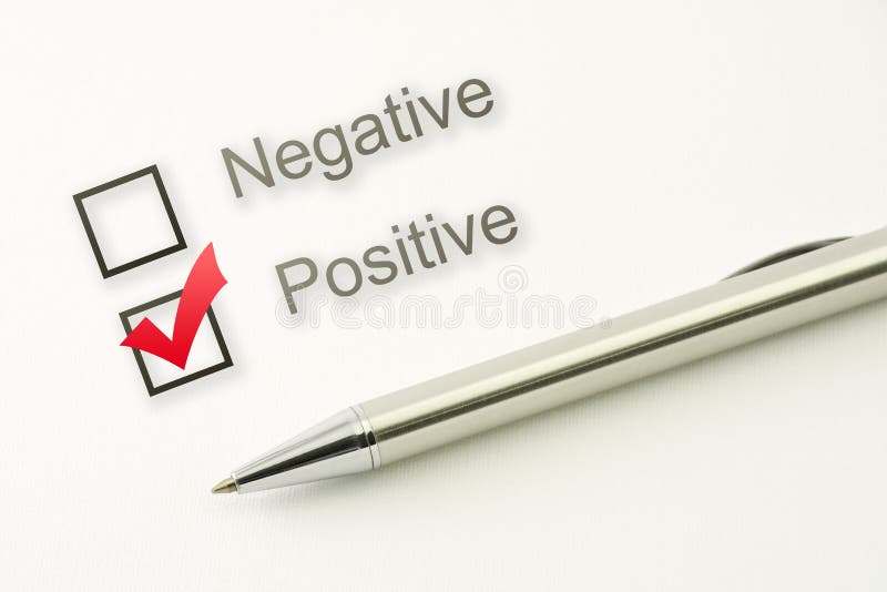 Questionnaire: Yes No Choice, Marked Check Box with a Pen on Paper ...