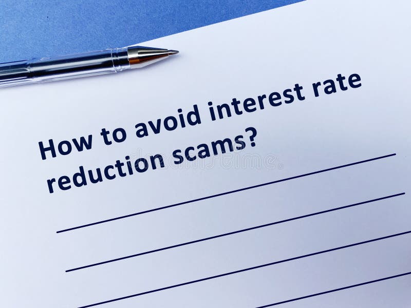 Questionnaire about scams stock photo. Image of finance - 270762716